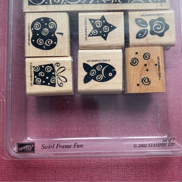 Stampin' Up! | Design | Stampin Up Swirl Frame Fun Stamps Set | Poshmark